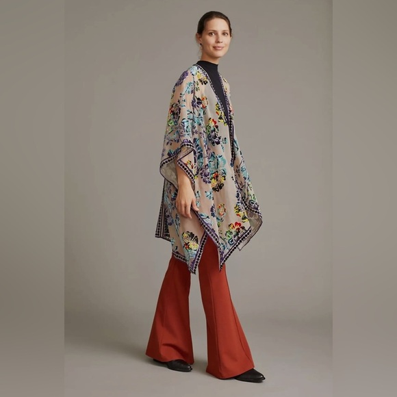 Anthropologie | Kimonos & Yukatas | Saachi Anthropologie Elegant Boho ...